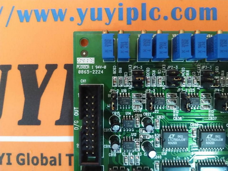 ADLINK ACL-6126 REV.B1 6CH D/A 12-BIT ANALOG OUTPUT - PLC DCS SERVO Control MOTOR POWER SUPPLY ...